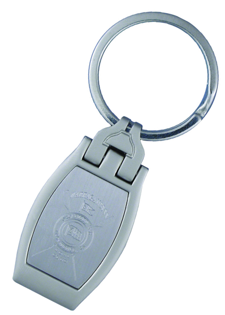 Platino Key Chain - 11155 (engraved only): Badges Ex Cetera