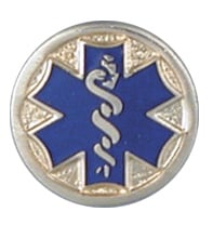 Dispatcher Fire Dept. collar insignia EM-4674: Badges Ex Cetera