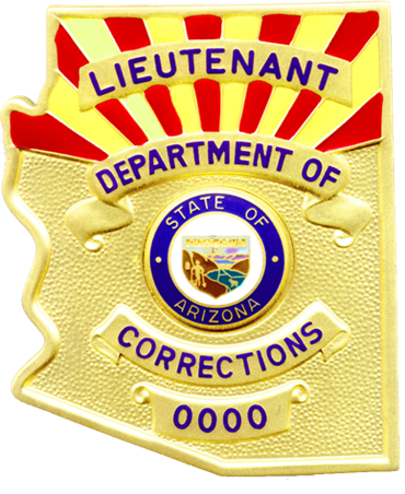 AZ Dept of Corrections Breast Badge