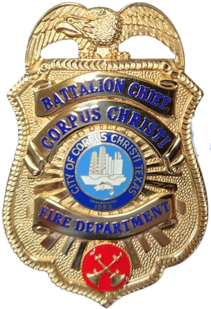 CCFD Battalion Chief badge: Badges Ex Cetera