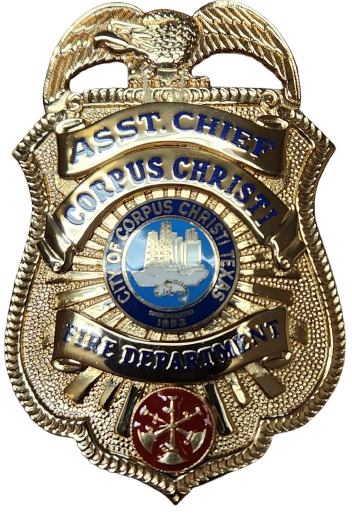 CCFD Assistant Chief badge: Badges Ex Cetera