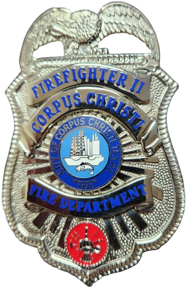CCFD Firefighter II badge: Badges Ex Cetera