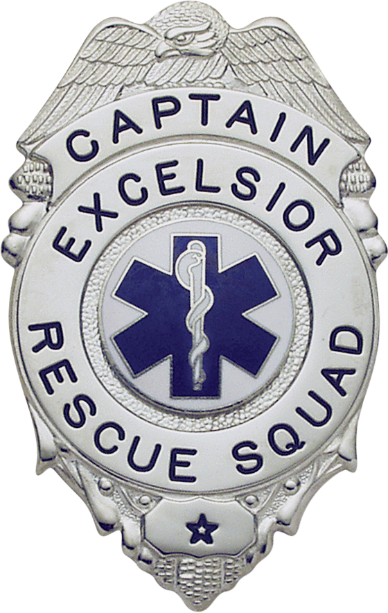 Eagle Topped Badge M-209: Badges Ex Cetera