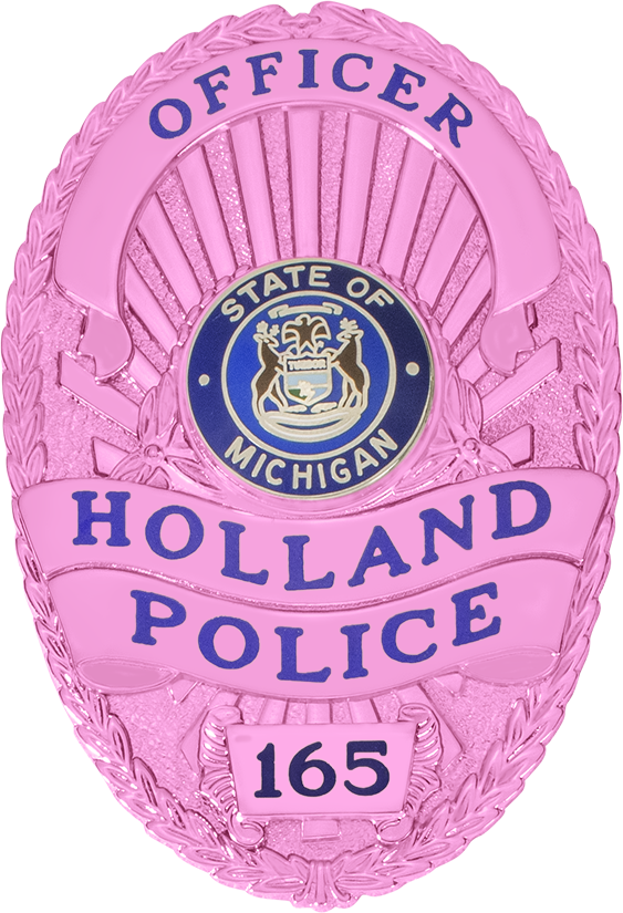 Cancer Awareness Oval badge M260K_PK: Badges Ex Cetera