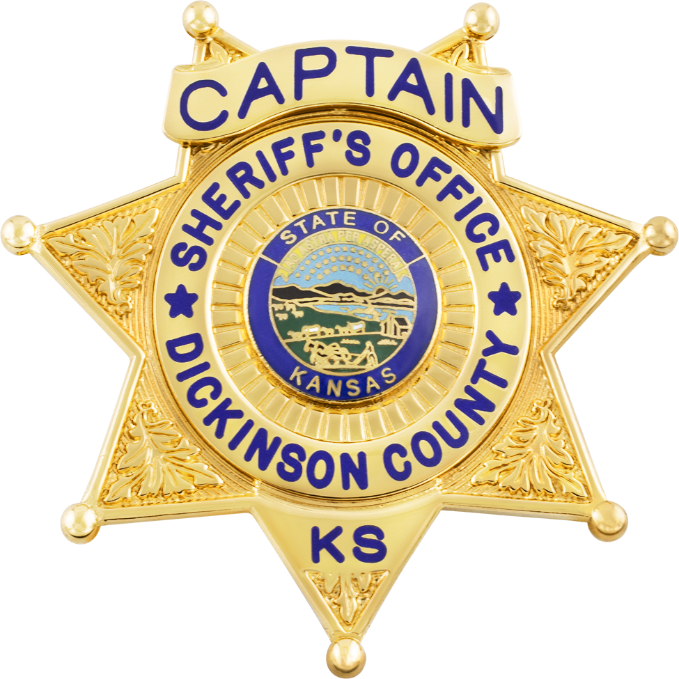 Seven Point Star Badge M399ABALL: Badges Ex Cetera