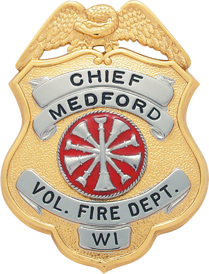 Eagle Topped Shield Badge S-140: Badges Ex Cetera