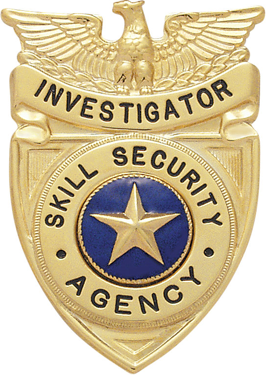 Eagle over shield badge S204: Badges Ex Cetera