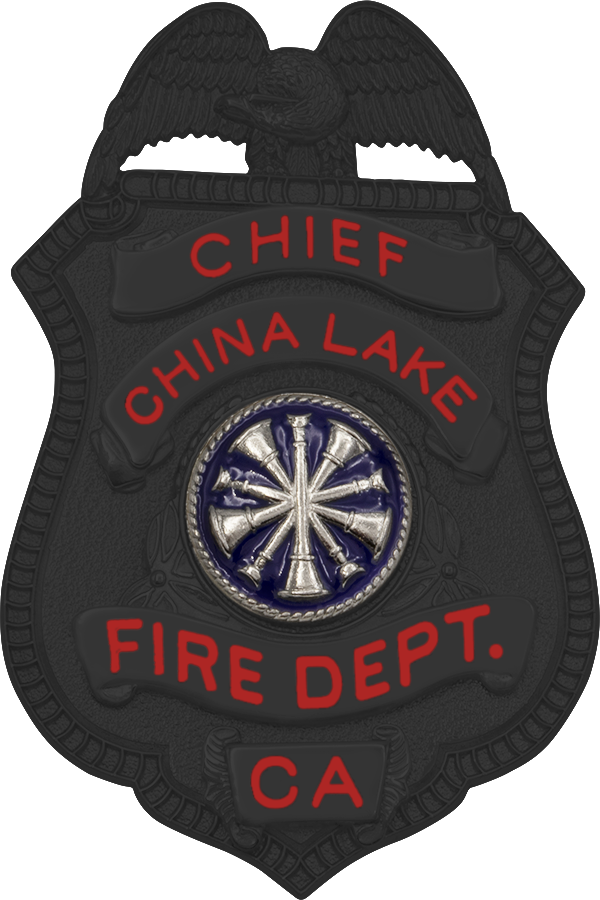 Matte Black Eagle Topped Shield Badge S-94_MBK: Badges Ex Cetera