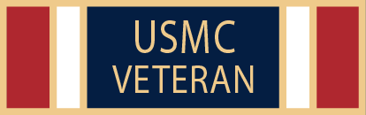 USMC Veteran service award - SAB3_217: Badges Ex Cetera