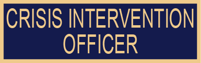 Crisis Intervention Officer service award SAB3_292: Badges Ex Cetera