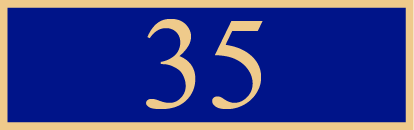 35 year service award SAB3_428: Badges Ex Cetera