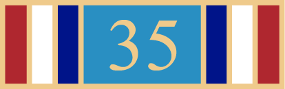 35 year service award SAB3_431: Badges Ex Cetera