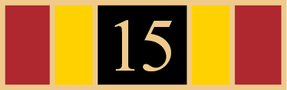 15 year service award SAB3_462: Badges Ex Cetera