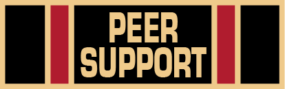 Peer Support service award SAB3_491: Badges Ex Cetera