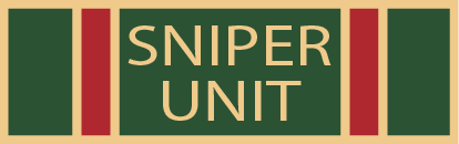 Sniper Unit service award SAB3_535: Badges Ex Cetera