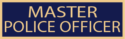 Master Police Officer service award SAB3_557: Badges Ex Cetera