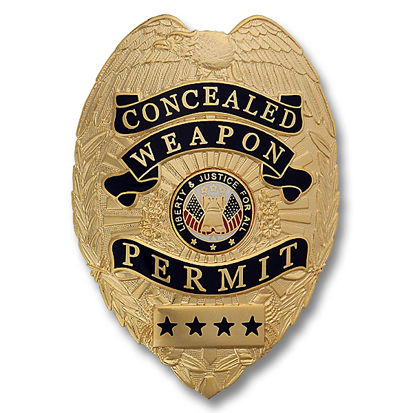 Concealed Weapon Permit SB-3022: Badges Ex Cetera