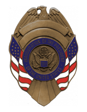 Inauguration Badge style A7563: Badges Ex Cetera