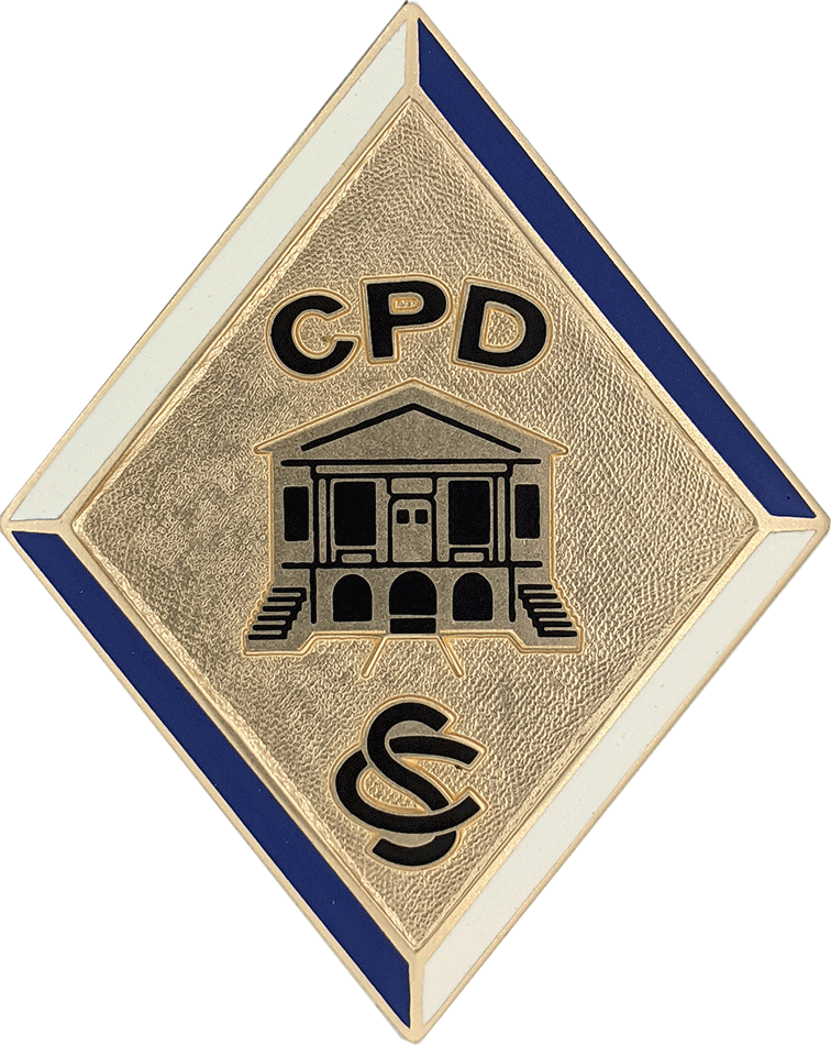 Diamond Conway Police Cap Badge