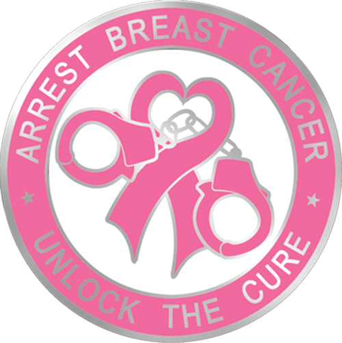 Pink Law Enforcement Breast Cancer Awareness Seal