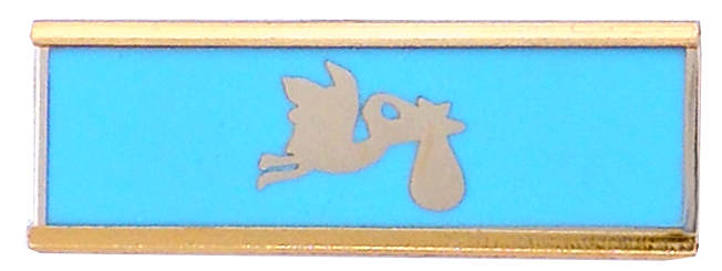 Stork Engravable Commendation Bar