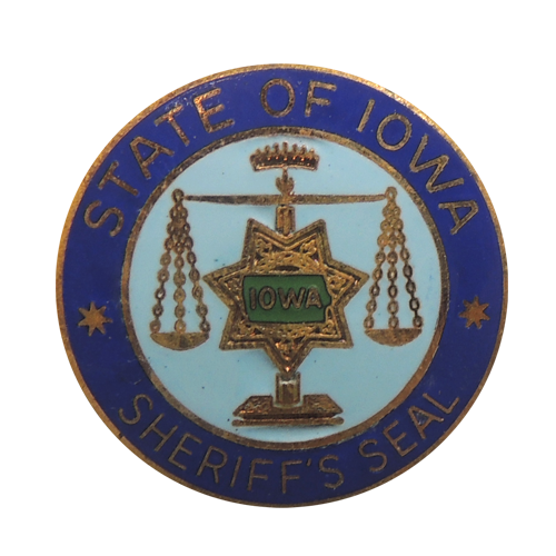 State of Iowa Sheriff Seal