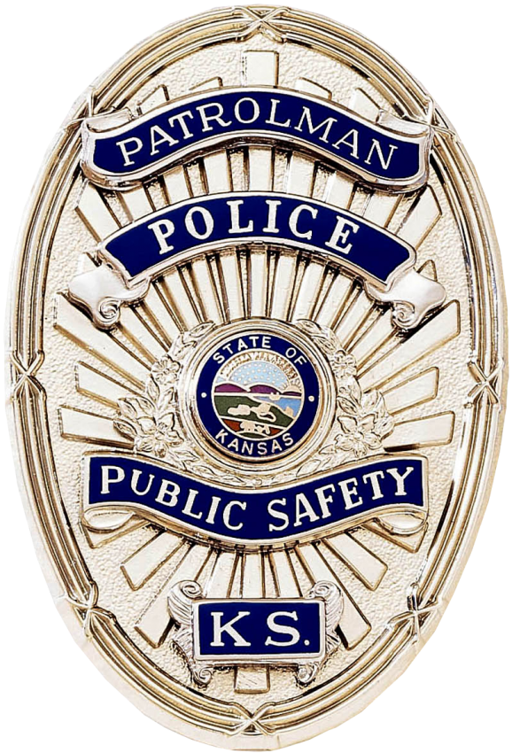 Oval Badge with Applied Panels