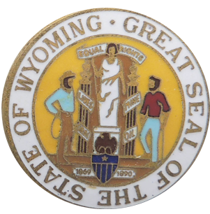 The Great Seal of the State of Wyoming