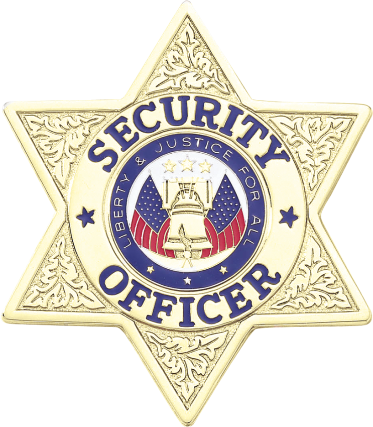 Security Officer Badge - Stock Item