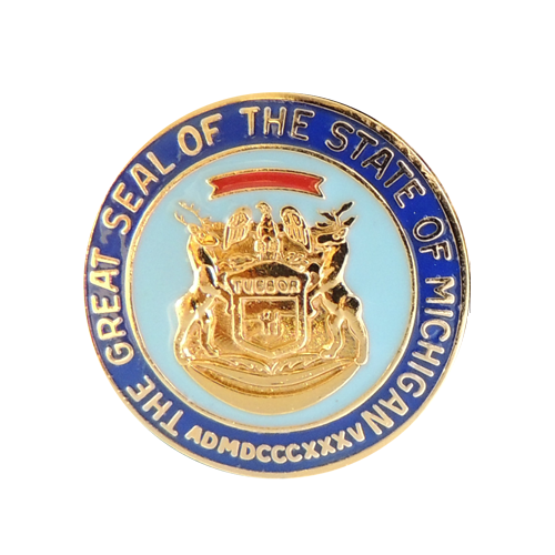 The Great Seal of the State of Michigan