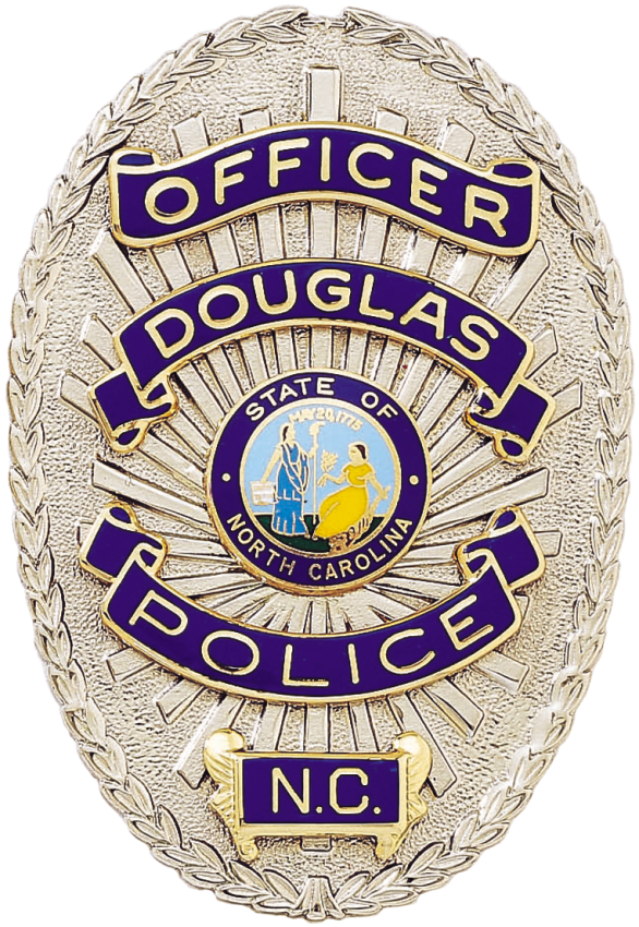 Oval Badge with Applied Reverse Enamel Panels