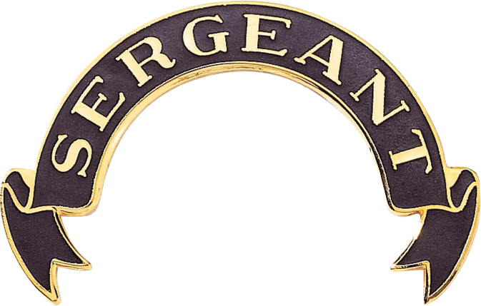 Sergeant Lapel Pin