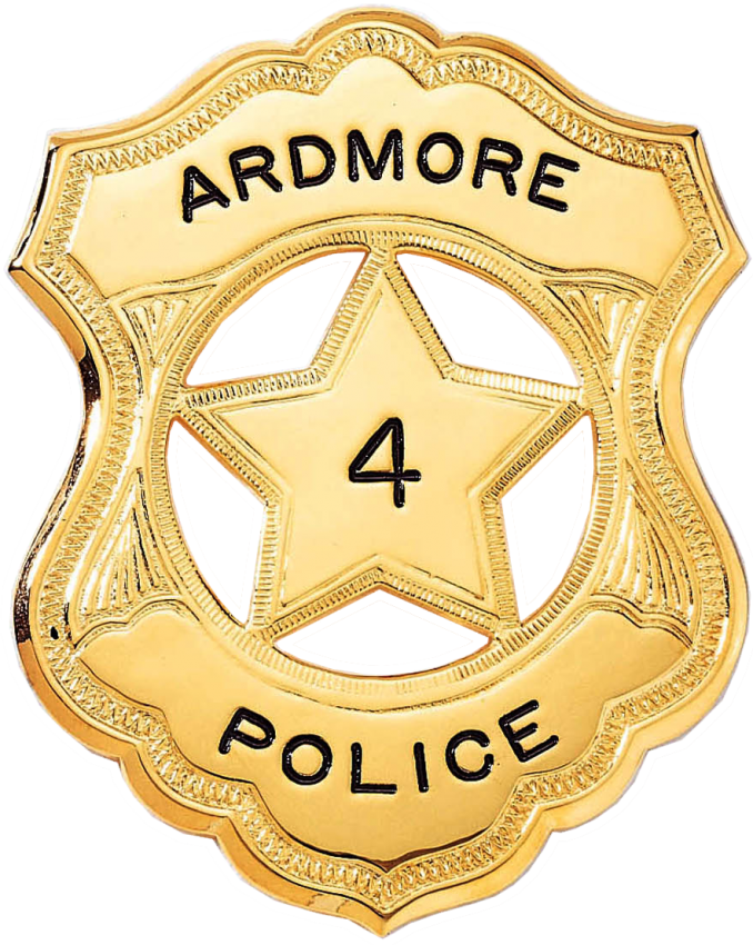 Shield Badge with 5-Point Star