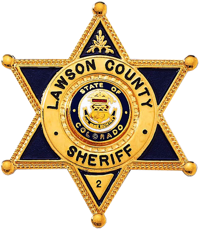 Six Point Deluxe Star Badge with Circular Panel