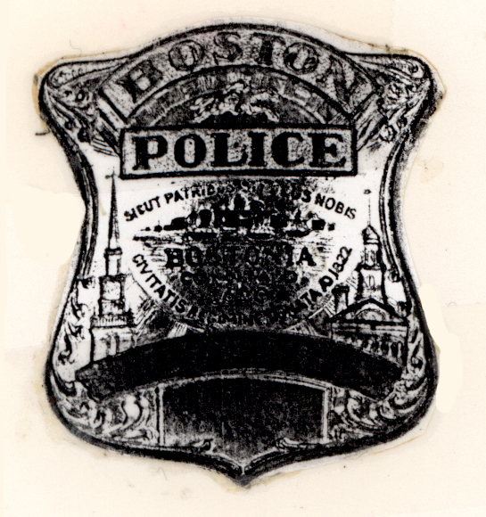Boston Police Badge