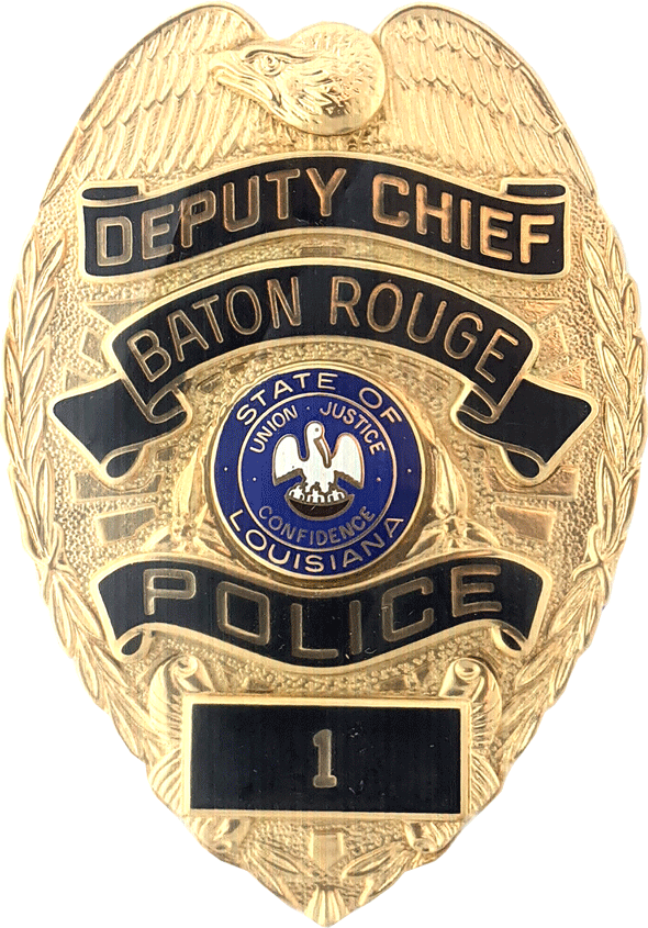 Reverse Enamel Panel Badge