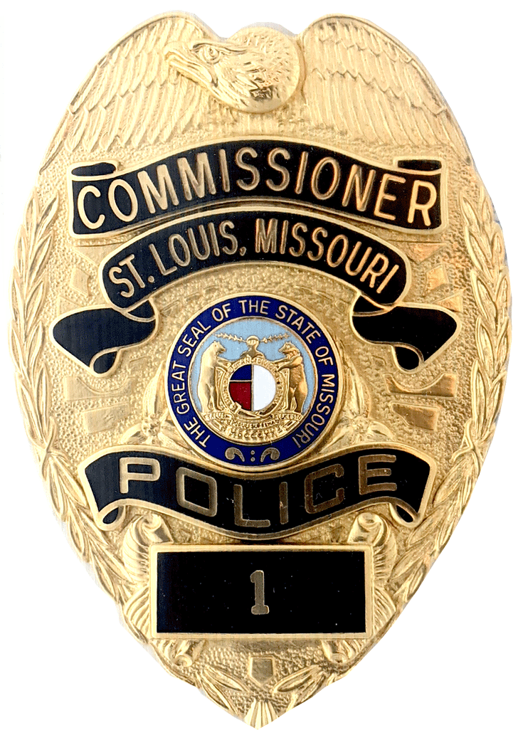 Reverse Enamel Panel Badge