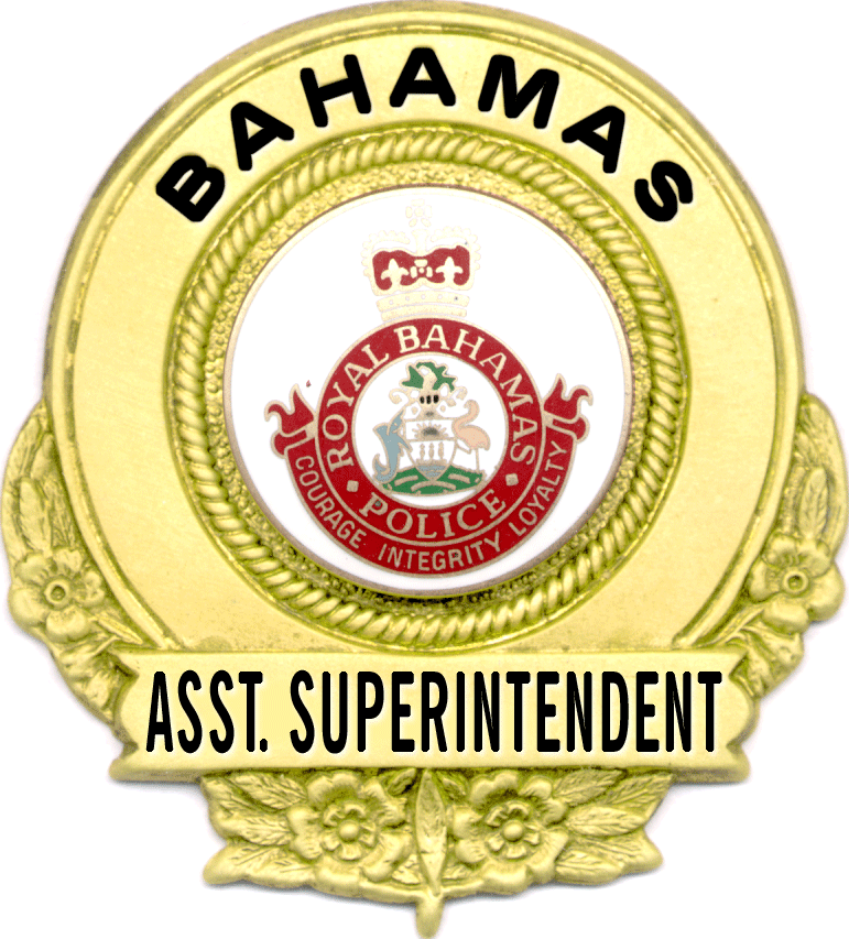 Bahamas Badge with Semi Circular Panel