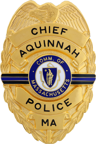 Memorial Shield with an Eagle and Three Thin Lines