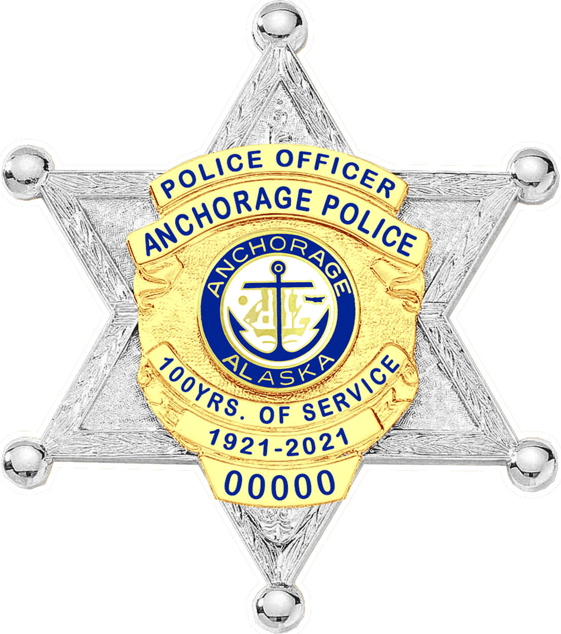 Six Point Star Badge