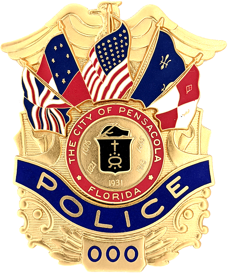 Pensacola Florida Cap Badge