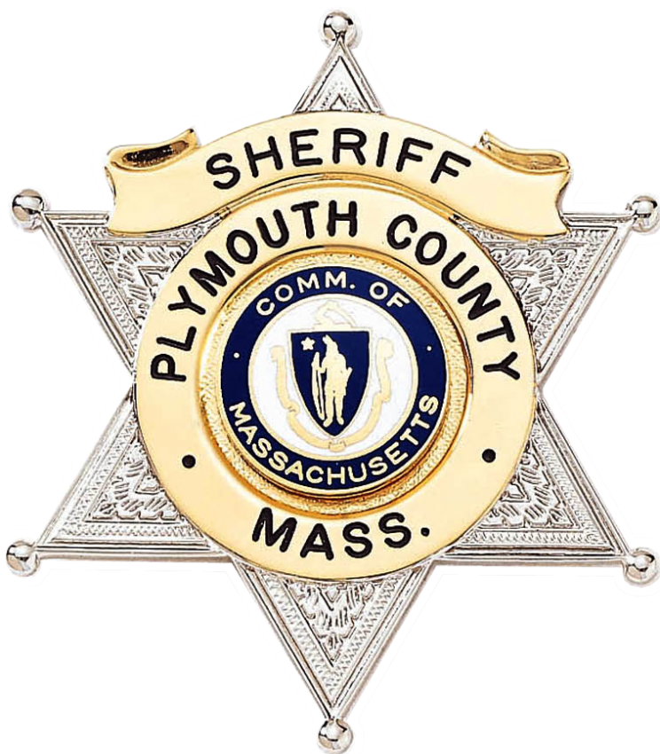 Six Point Star Badge with Circular Panel