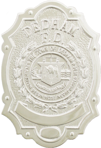 Dedham Fire Department Breast Badge