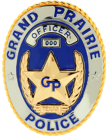 Grand Prairie Police Badge