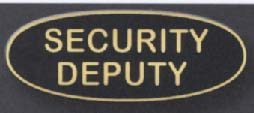 Security Deputy Oval