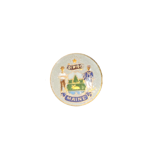 Maine State Seal with no Rim