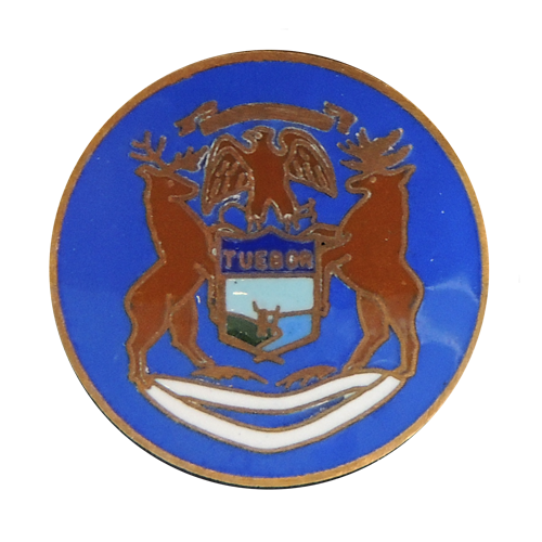 Michigan State Seal with no Rim