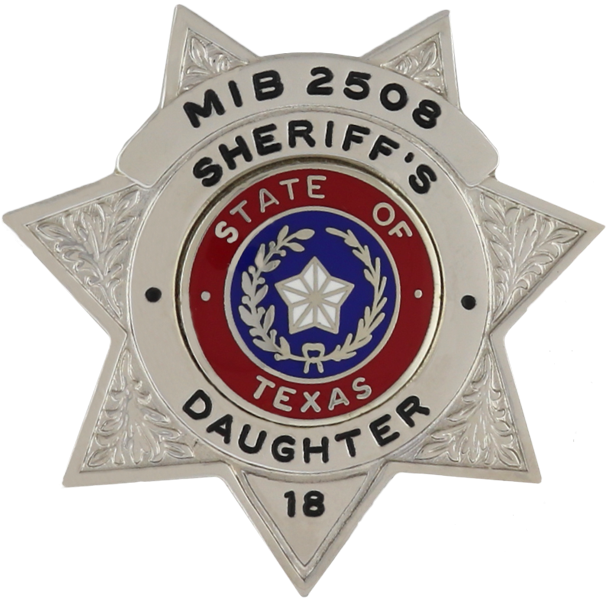 Miniature Seven Point Star Badge