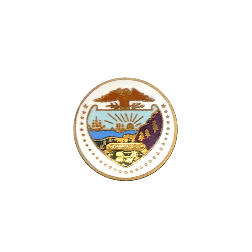 Oregon State Seal with no Rim