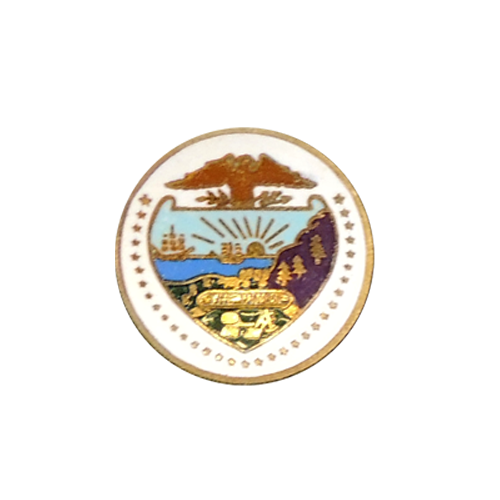 Oregon State Seal with no Rim